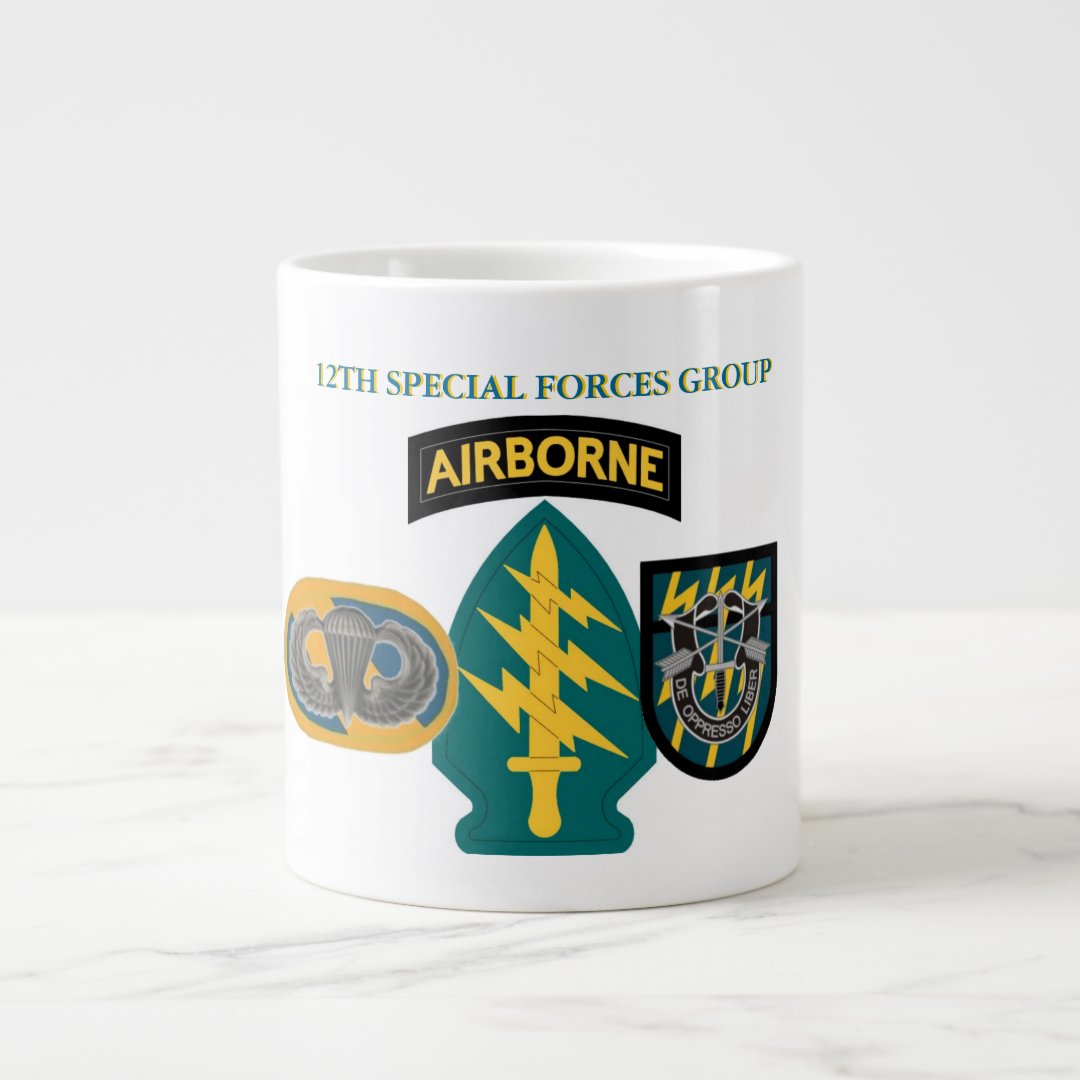 12TH SPECIAL FORCES GROUP JUMBO MUG | Zazzle