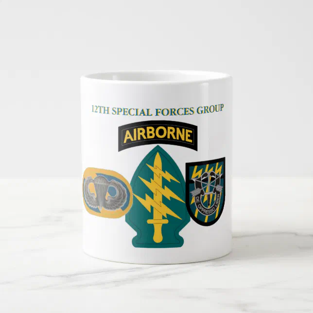 12TH SPECIAL FORCES GROUP JUMBO MUG | Zazzle