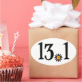 13.1 sticker | Zazzle