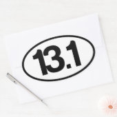 13.1 Sticker (Half Marathon Sticker) | Zazzle