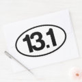 13.1 Sticker (Half Marathon Sticker) | Zazzle