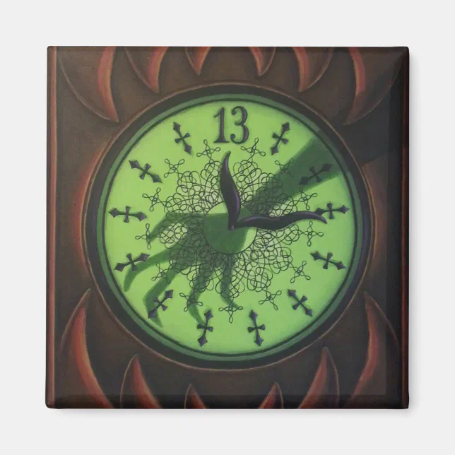 13 Hour Clock Magnet | Zazzle