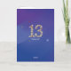 13th Birthday - Number 13 in Stars - Blue - Age 13 Card | Zazzle