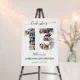 13th Birthday Number 13 Photo Collage Welcome Foam Board | Zazzle
