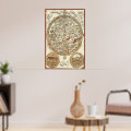1480 Woodcut World Map Poster | Zazzle