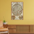1480 Woodcut World Map Poster | Zazzle