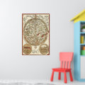 1480 Woodcut World Map Poster | Zazzle