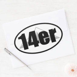 14er Sticker | Zazzle