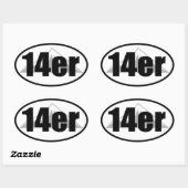 14er Sticker | Zazzle