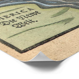 1581 World Map Poster | Zazzle