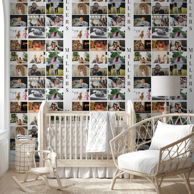15 Family Photo Collage Template Custom Wallpaper Wallpaper | Zazzle