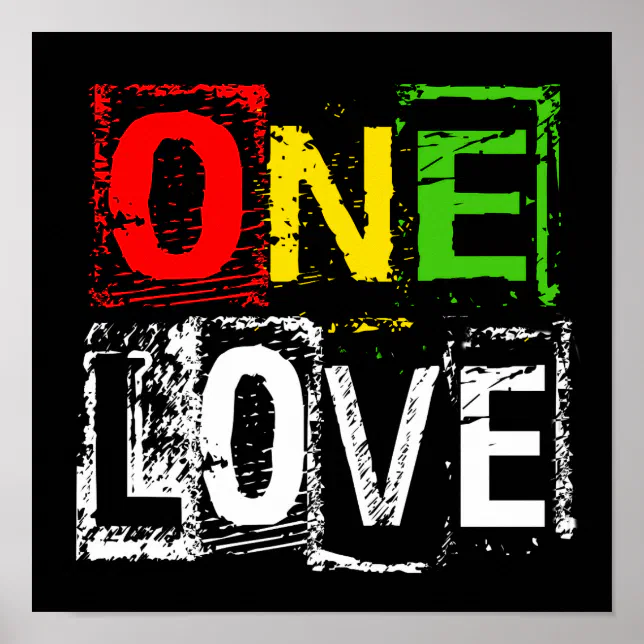15 One Love Poster | Zazzle