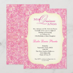 15 Quinceanera Birthday Invitation | Zazzle