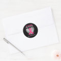 15 Years Cancer Free Gifts 15 Year Breast Cancer S Classic Round ...