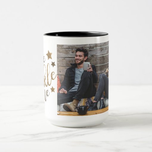 15oz Sparkle Custom Coffe Mug By Zazz_it | Zazzle
