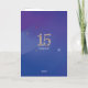 15th Birthday - Number 15 in Stars - Blue - Age 15 Card | Zazzle