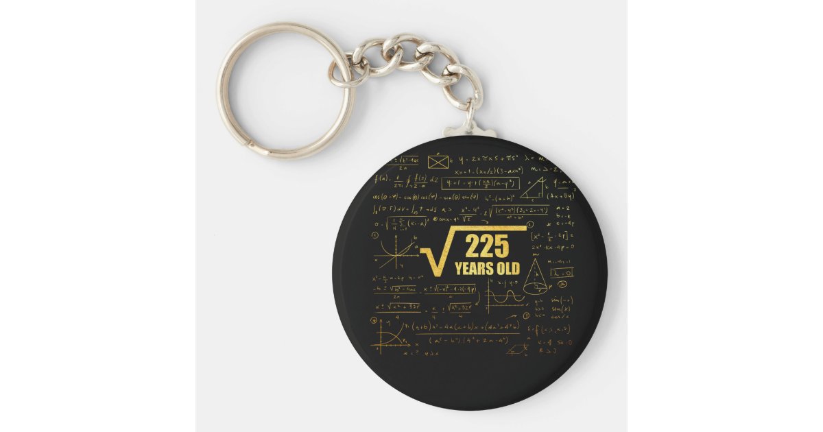 15th Birthday Square Root Of 255 15 Years Old Keychain Zazzle 15th-birthday-square-root-of-255-15-years-old-keychain-zazzle