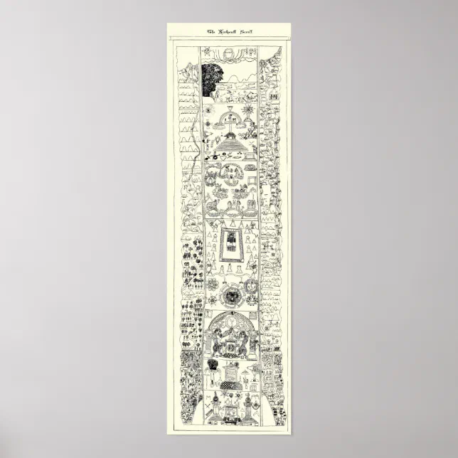 15th Century - Masonic Kirk Wall Scroll Poster | Zazzle