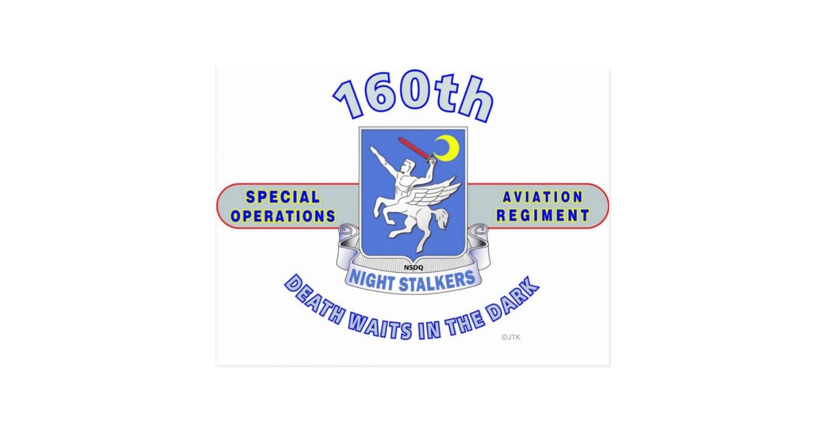 160TH SPECIAL OPERATION AVIATION REGIMENT SOAR POSTCARD | Zazzle.com