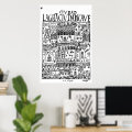 1616 Drawing of Cusco, Peru Poster | Zazzle
