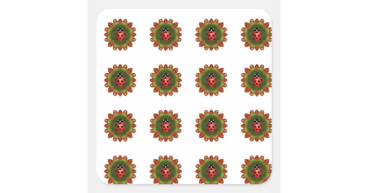 16 Ladybug Sticker | Zazzle