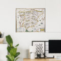 16th Century Map of Iberia Poster | Zazzle