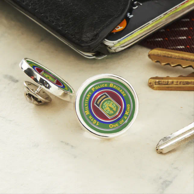 16th Military Police Brigade Keepsake Lapel Pin | Zazzle