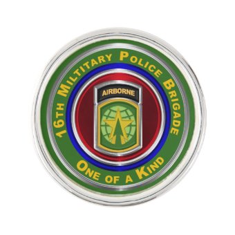 16th Military Police Brigade Keepsake Lapel Pin | Zazzle
