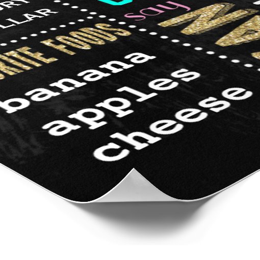 16x20" Birthday chalkboard sign personalized | Zazzle