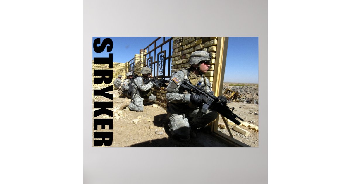 172nd STRYKER BRIGADE Poster | Zazzle