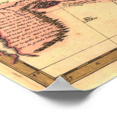 1730 Map of Canada Poster | Zazzle