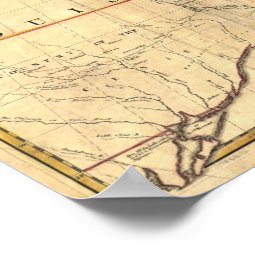 1757 - Thirteen Colonies Poster | Zazzle