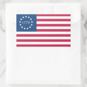 1776 American Flag Sticker | Zazzle