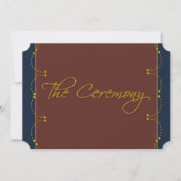 1776 Wedding Collection (Ceremony Invite) Invitation | Zazzle