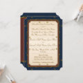 1776 Wedding Collection (Ceremony Invite) Invitation | Zazzle