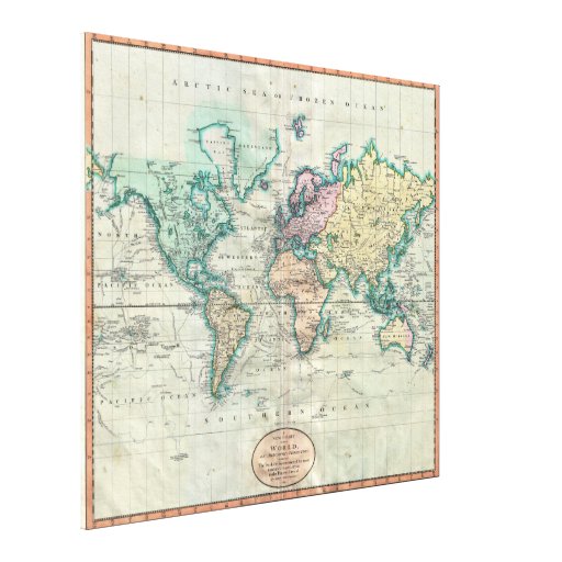 1801 Map Of The World - Map