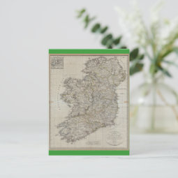 1804 Map of Ireland Postcard | Zazzle