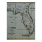 1823 Map of Florida Postcard | Zazzle.com