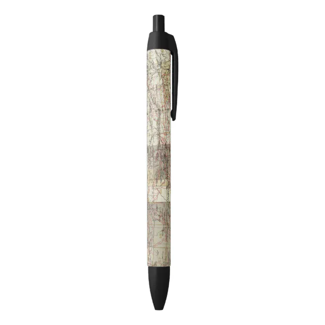 1878 Progress Map of The US Geographical Surveys Pen | Zazzle