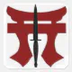 187th Infantry Rakkasan Torri with Dagger Stickers | Zazzle