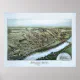 1883 Aerial Map Spring City PA Pennsylvania Poster | Zazzle