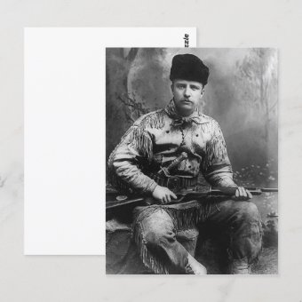 1885 Theodore Roosevelt Postcard | Zazzle