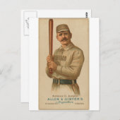 1887 Adrian C. Anson Postcard | Zazzle