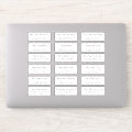 18 Individual Name Address Labels | Zazzle
