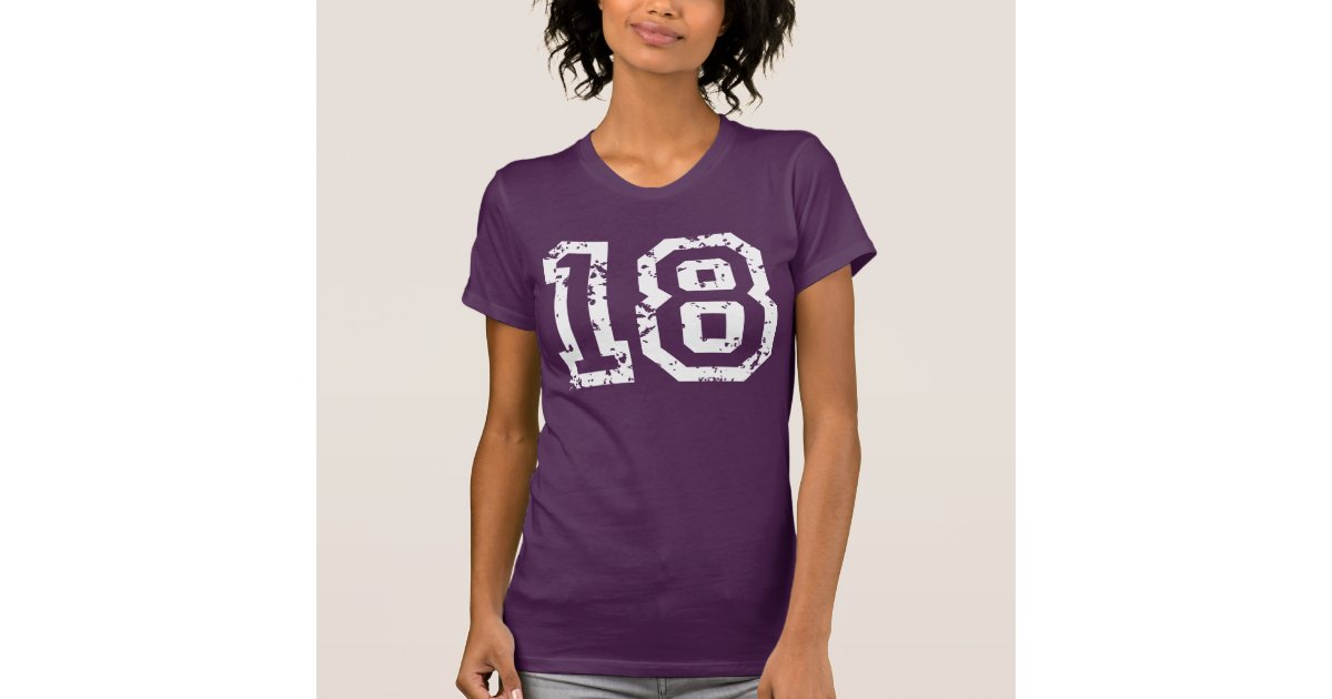 18 Year Old T-Shirt | Zazzle