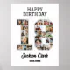 18th Birthday Anniversary Number 18 Photo Collage Poster | Zazzle
