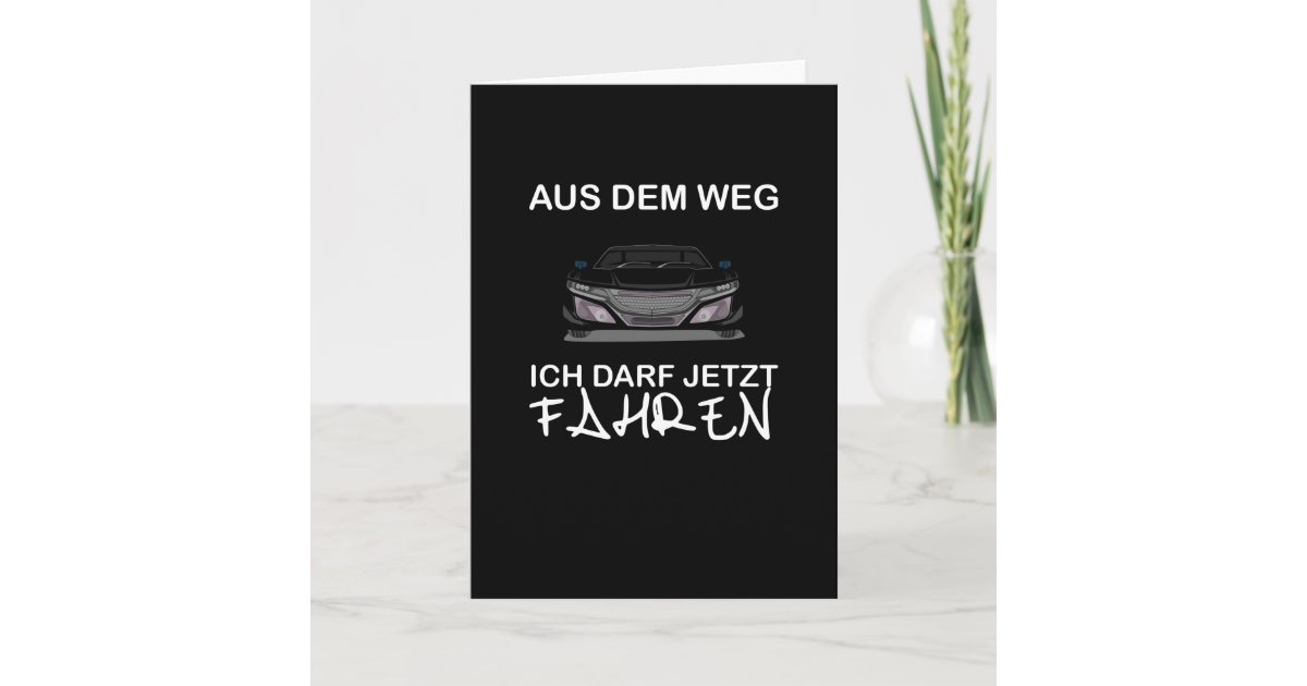 18th Birthday Driver's License Card | Zazzle