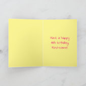 18th Birthday: Pink Stripes & Hearts, Rainbow # 18 Card | Zazzle