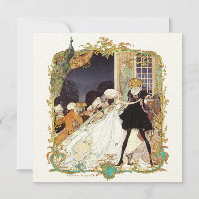 18th Century Costume Ball Invitation | Zazzle