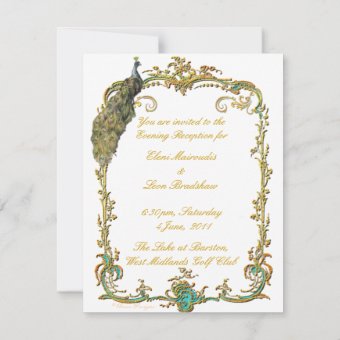 18th Century Wedding/Costume Ball Invitation | Zazzle